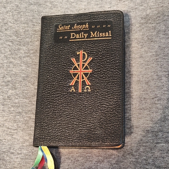Other | Vintage Saint Joseph Continuous Sunday Missal | Poshmark